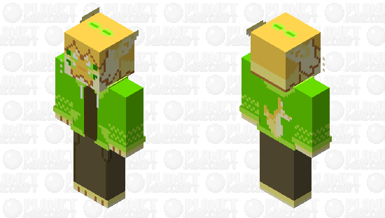 lem the lemon shork Minecraft Skin