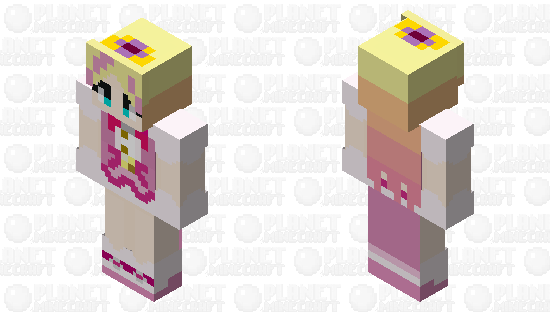 「requested realclass pythonproject」キュアフローラ cureflora precure series Minecraft Skin