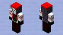 Slasher Vanity Forsaken Minecraft Skin