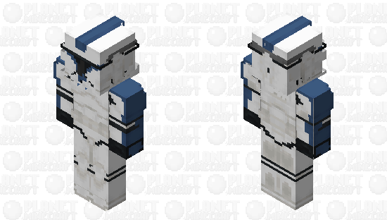 Phase I 501st Clone Trooper | Star Wars Minecraft Skin