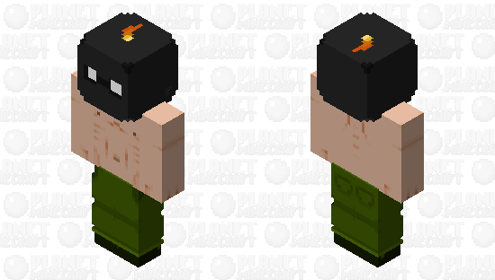 Bomb Dude Minecraft Skin