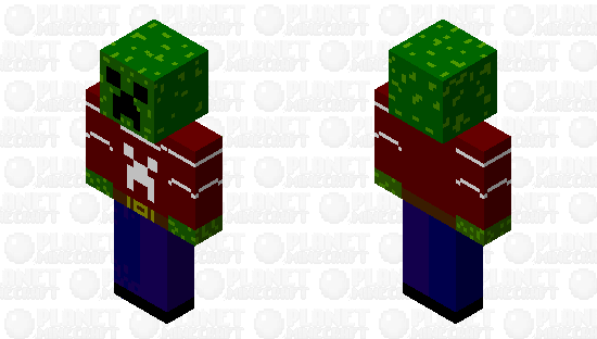 creeper with christmas sweater Minecraft Skin