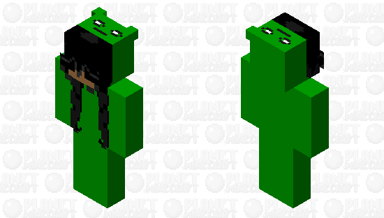 bored & bored green Minecraft Skin