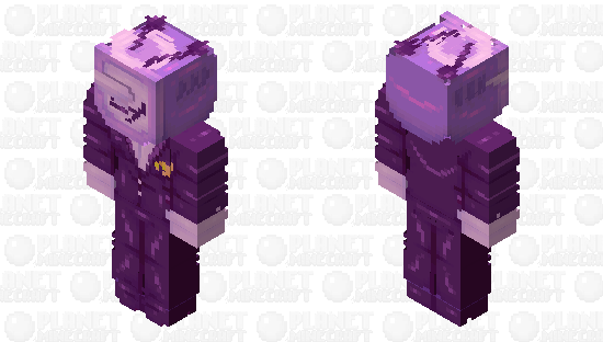 mr. “ant” tenna (tuxedo) (default smile) - deltarune (128x) Minecraft Skin