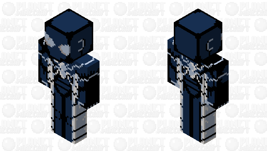 spider future fundation: (Black Suit) Minecraft Skin