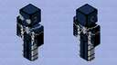 spider future fundation: (Black Suit) Minecraft Skin