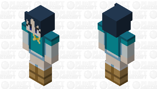 「requested realclass pythonproject」来海えりか kurumi erika precure series Minecraft Skin