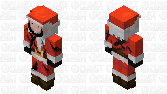 Santa Death Clause (creepypasta by RayGloom) Minecraft Skin