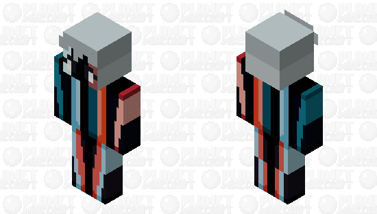 「requested high quality pythonproject」mecha mahito Minecraft Skin