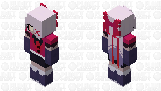 Vaggie from Hazbin Hotel (Bedrock Edition) Minecraft Skin