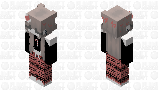 Candy Cane Minecraft Skin