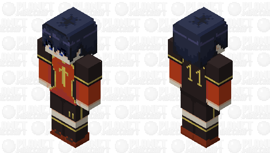 Isagi Yoichi (Bastard Munchen) Minecraft Skin