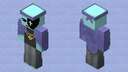 double d dandys block Minecraft Skin