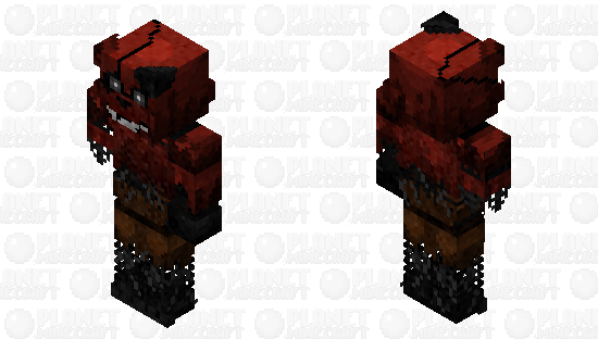 Phantom Foxy Minecraft Skin