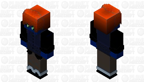 Red-head Zombie Minecraft Skin