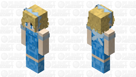 Sky the Blue Fairy Minecraft Skin