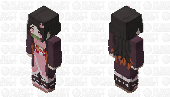 ⋆˖˚🌸 Nezuko Kamado 🌸˚˖⋆ Minecraft Skin