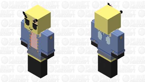 WoeBeeMee Anna The Bee OC Minecraft Skin