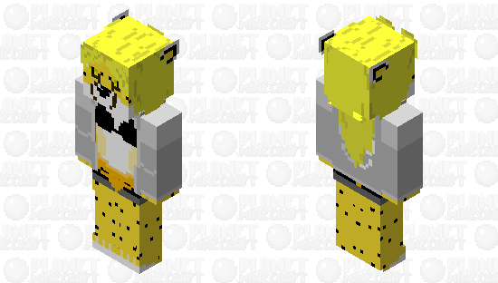 Cheetah furry girl hot Minecraft Skin