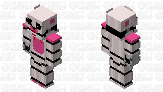 HB’s FNAF Ghost Trail: “Mangle” Minecraft Skin