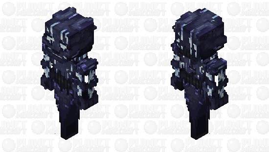 FNaF Security breach: Ruin DLC - M.X.E.S / The Entity (HD) Minecraft Skin