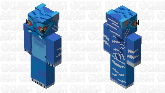 Derpy the tiger Minecraft Skin