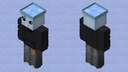 double d dandys block Minecraft Skin