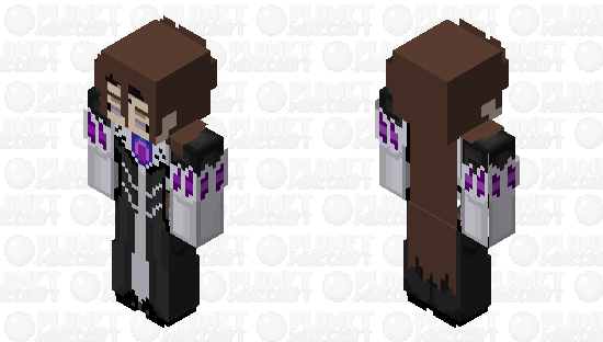 Sousuke Aizen transcendent form minecraft skin Minecraft Skin