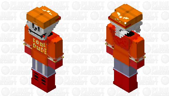 Casual papyrus Minecraft Skin