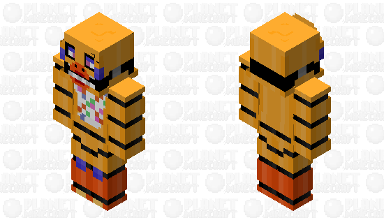 Rockstar Chica Minecraft Skin