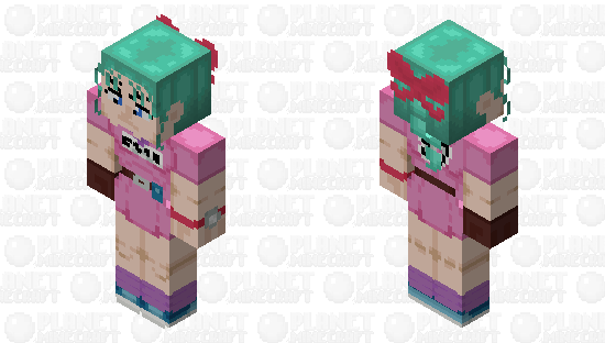 Bulma 97 | Dragon Ball | LAERAfoolish Minecraft Skin