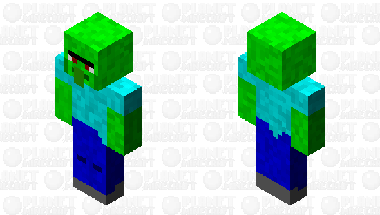 Zombie Villager (Minecraft Dungeons HD) Minecraft Skin