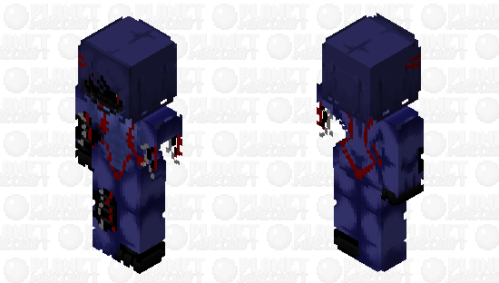 Genderbend withered bonnie Minecraft Skin