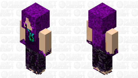 Hourglass Enderman Minecraft Skin