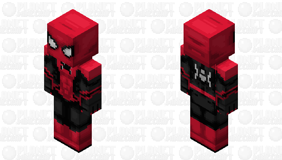 Upgraded Suit Spider-Man Minecraft Skin