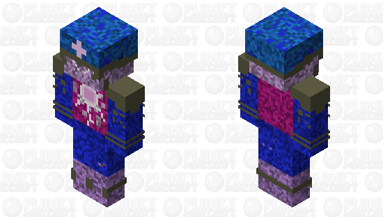 「requested realclass」humanoid zero point Minecraft Skin