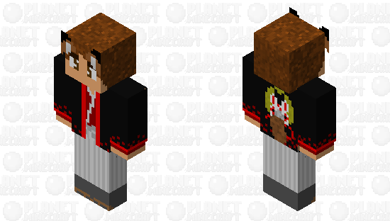 hakama with haori Minecraft Skin