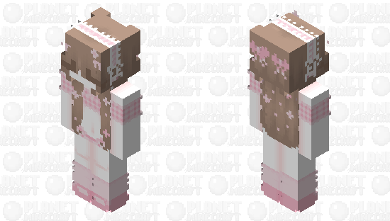 Girl pink Minecraft Skin