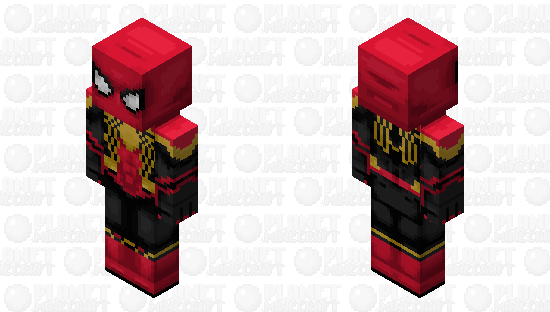Integrated Suit Spider-Man Minecraft Skin