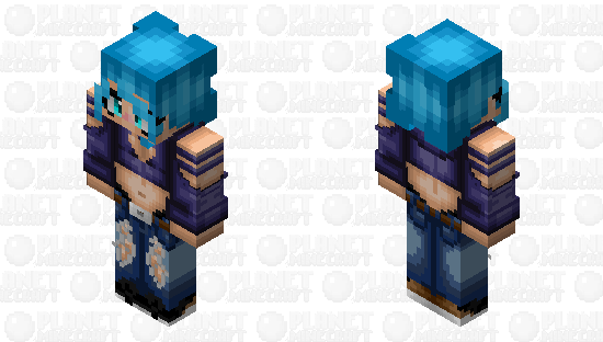 Azura Demitri Minecraft Skin