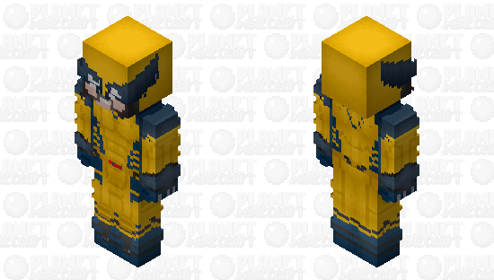 [ Wolverine : James “Logan” Howlett (Deadpool & Wolverine) ] Minecraft Skin