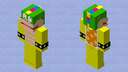 Iggy Koopa skin (super mario) Minecraft Skin