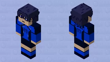 Rin Itoshi (Bluelock) Minecraft Skin