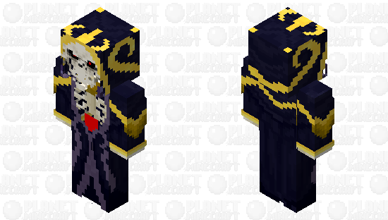 Ainz Ooal Gown Minecraft Skin