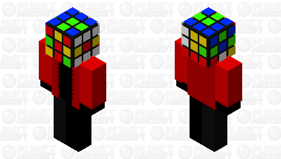 Rubic cube guy Minecraft Skin