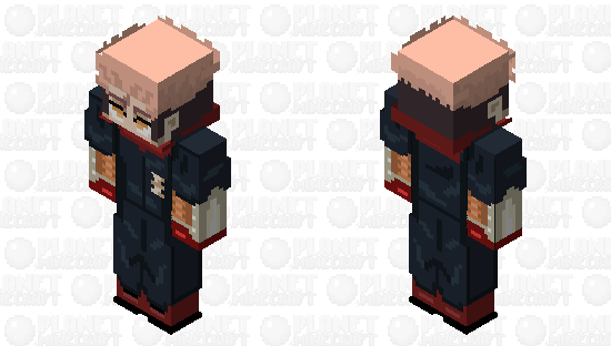 Itadori yuji kokusen minecraft skin Minecraft Skin