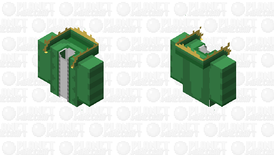 (Free Use) Green Jacket Minecraft Skin