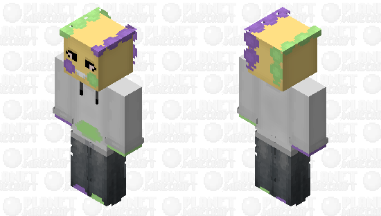 loochi dandys block Minecraft Skin