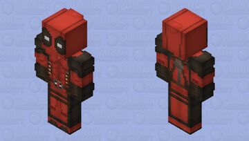 Deadpool HD Bedrock Minecraft Skins | Planet Minecraft Community