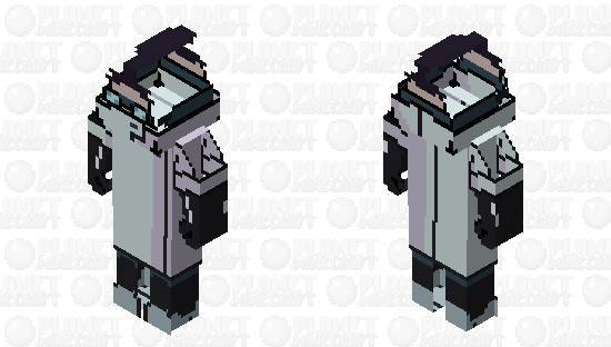 INVADER ZIM | Professor Membrane Minecraft Skin